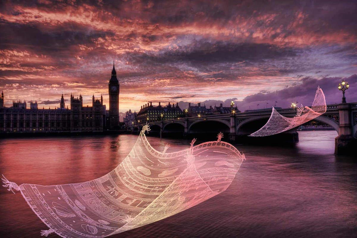 London Wonderland surrealist urban landscapes by Nico Goodden and ...