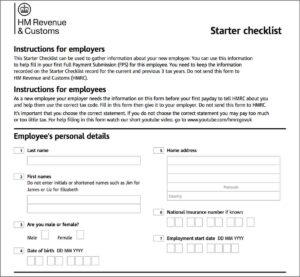HMRC Starter Checklist Explained | Guide & FAQ For Employers